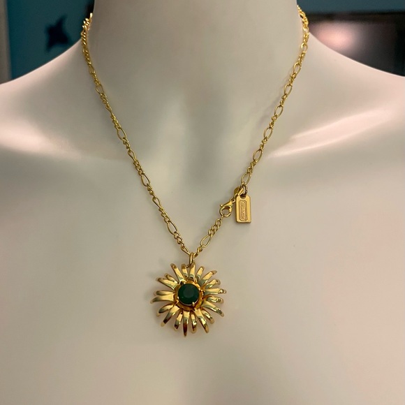 Coach | Jewelry | Coach Tony Duquette Swarovski Crystal Sunburst ...